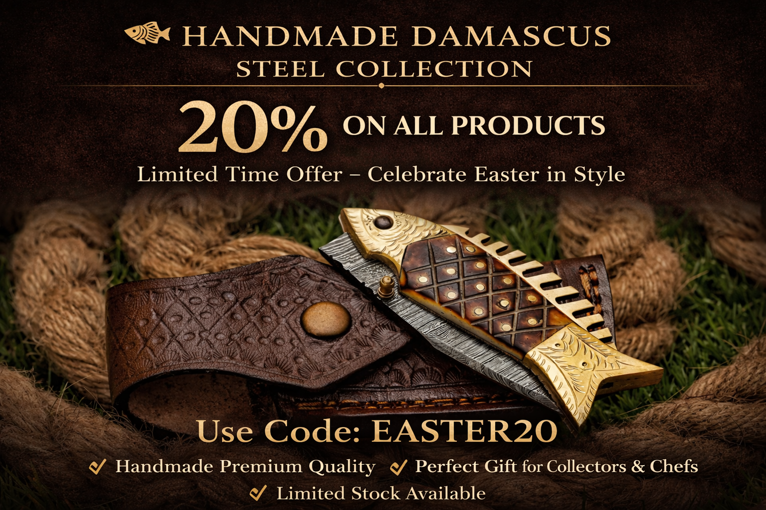 Handcrafted Damascus Knives for Chefs & Collectors – Damascus Kings