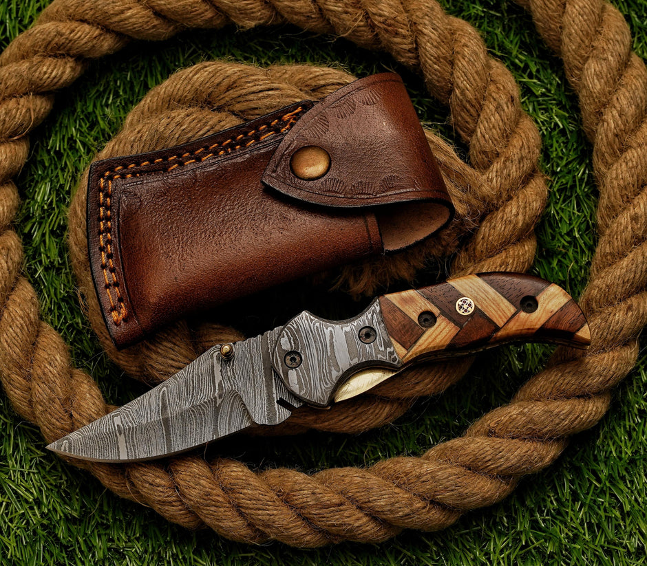 Damascus Folding Knives | Shop Damascus Folding Knife Now – Damascus Kings