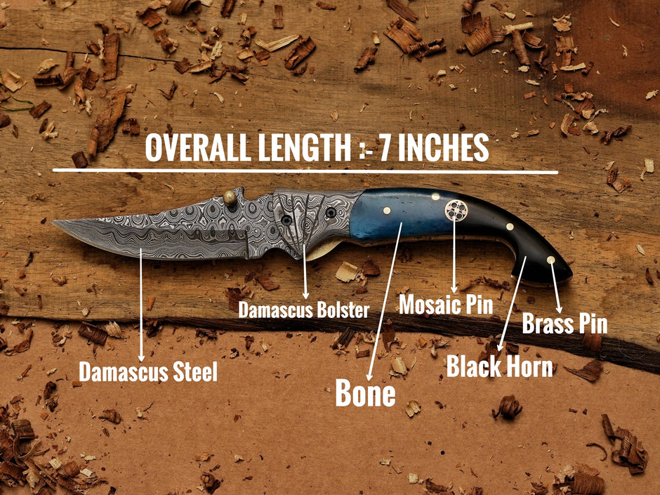 Damascus Folding Knives | Shop Damascus Folding Knife Now – Damascus Kings