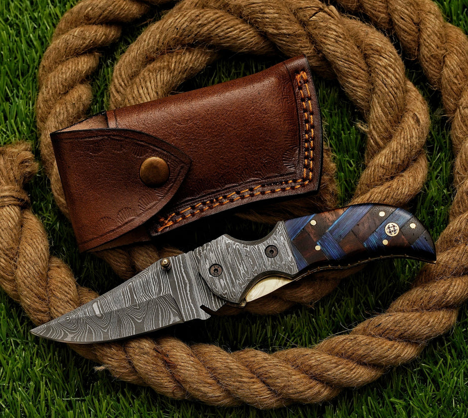 Damascus Folding Knives | Shop Damascus Folding Knife Now – Damascus Kings