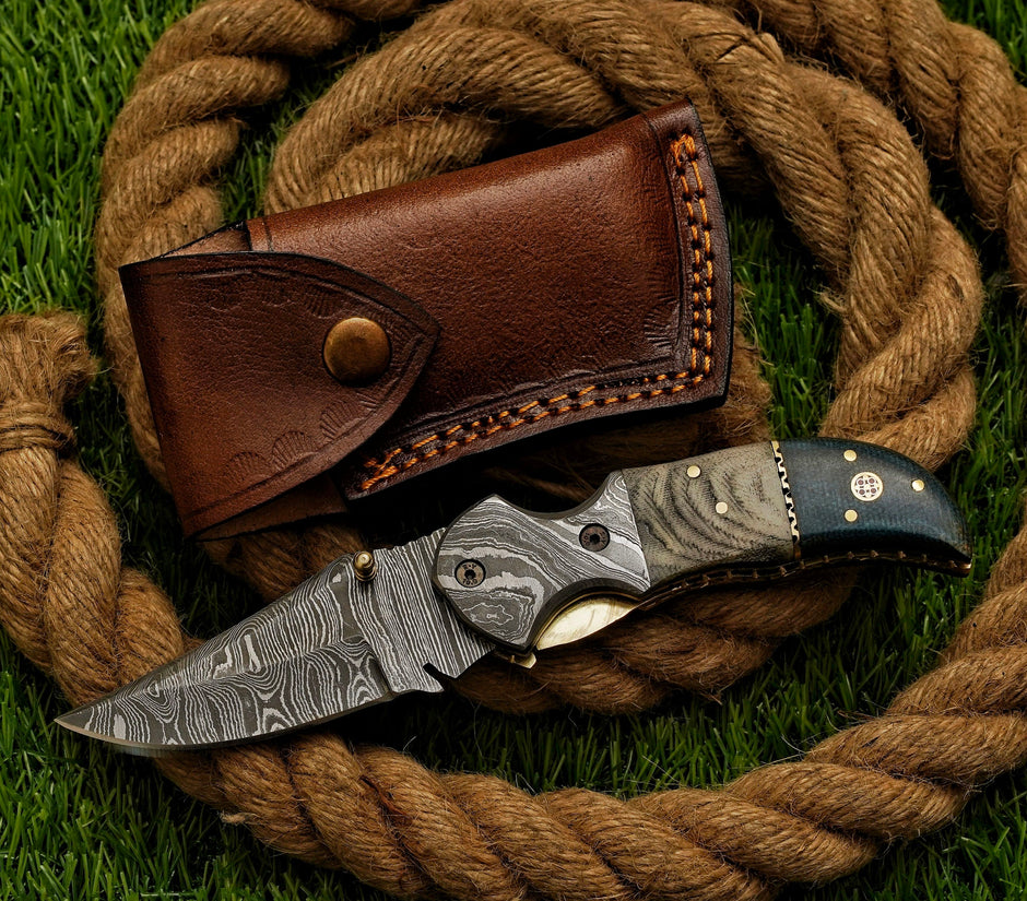 Damascus Folding Knives | Shop Damascus Folding Knife Now – Damascus Kings